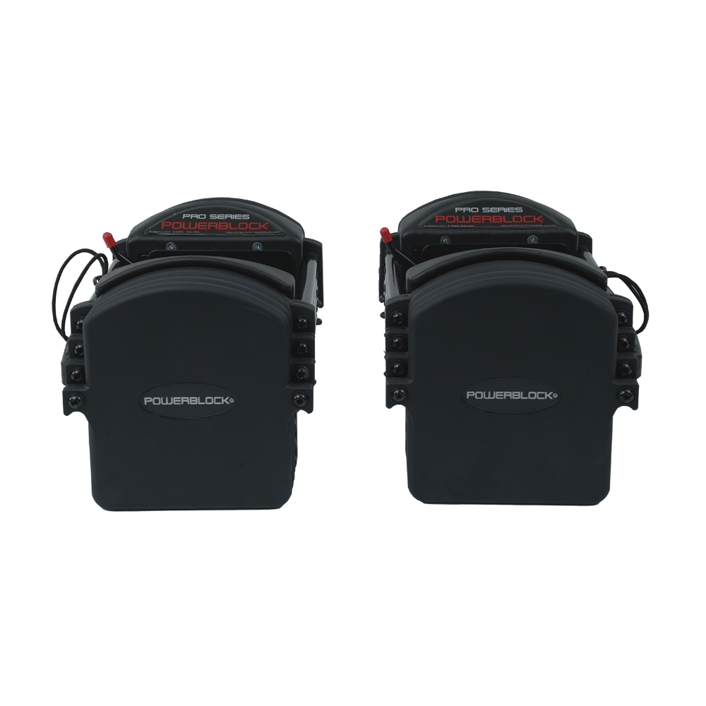 Adjustable PowerBlock Pro EXP STAGE 1 5 - 90 lbs | Marathon Fitmall