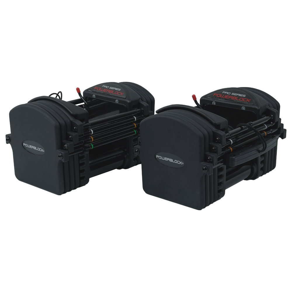 Adjustable PowerBlock Pro EXP STAGE 1 5 - 90 lbs | Marathon Fitmall